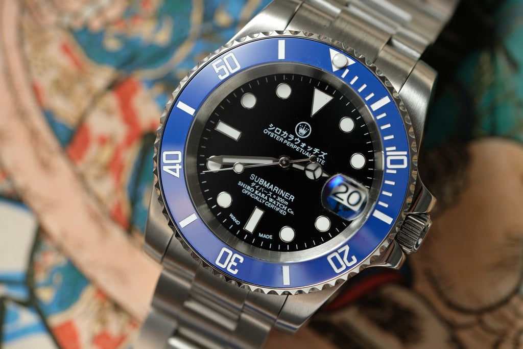 Daibāzu" (ダイバーズ) Modern SUB – SHIRO KARA WATCHES Co.