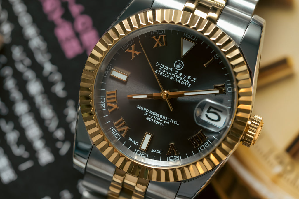 Stella Nova Date: Goldilocks – SHIRO KARA WATCHES Co.